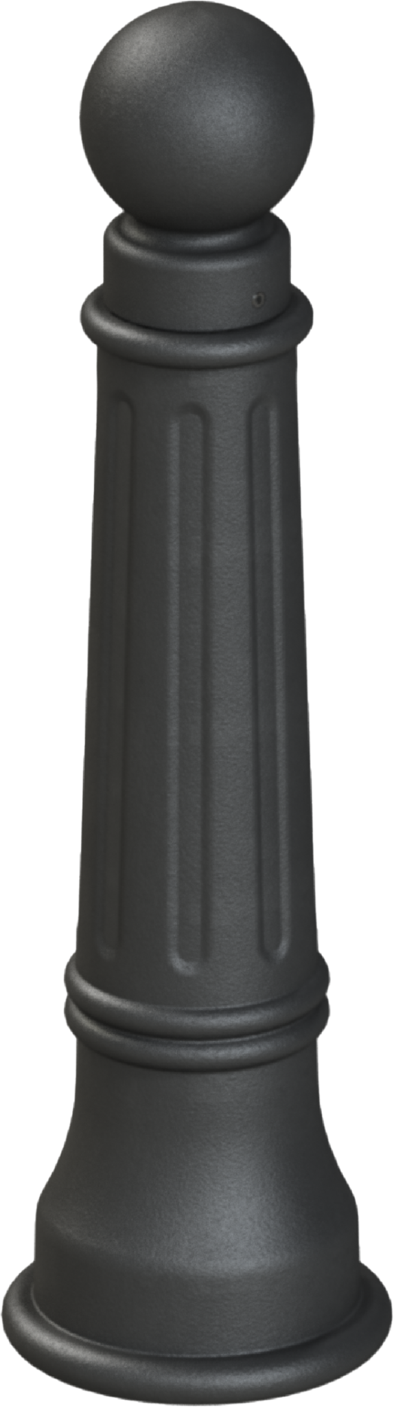 Cast Iron Bollards | 4" Diameter | Decorative Bollards | Pedestrian ...